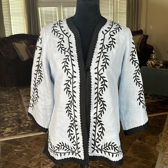 Linea by Louis Dell'Olio | Jackets & Coats | Linea Vintage Retro Linen ...